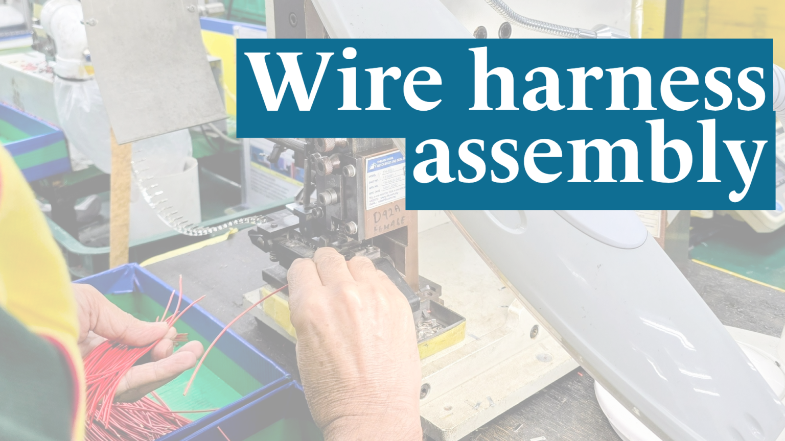 The Intricacies of Wire Harness Assembly: An Essential Guide - Vohrum Group